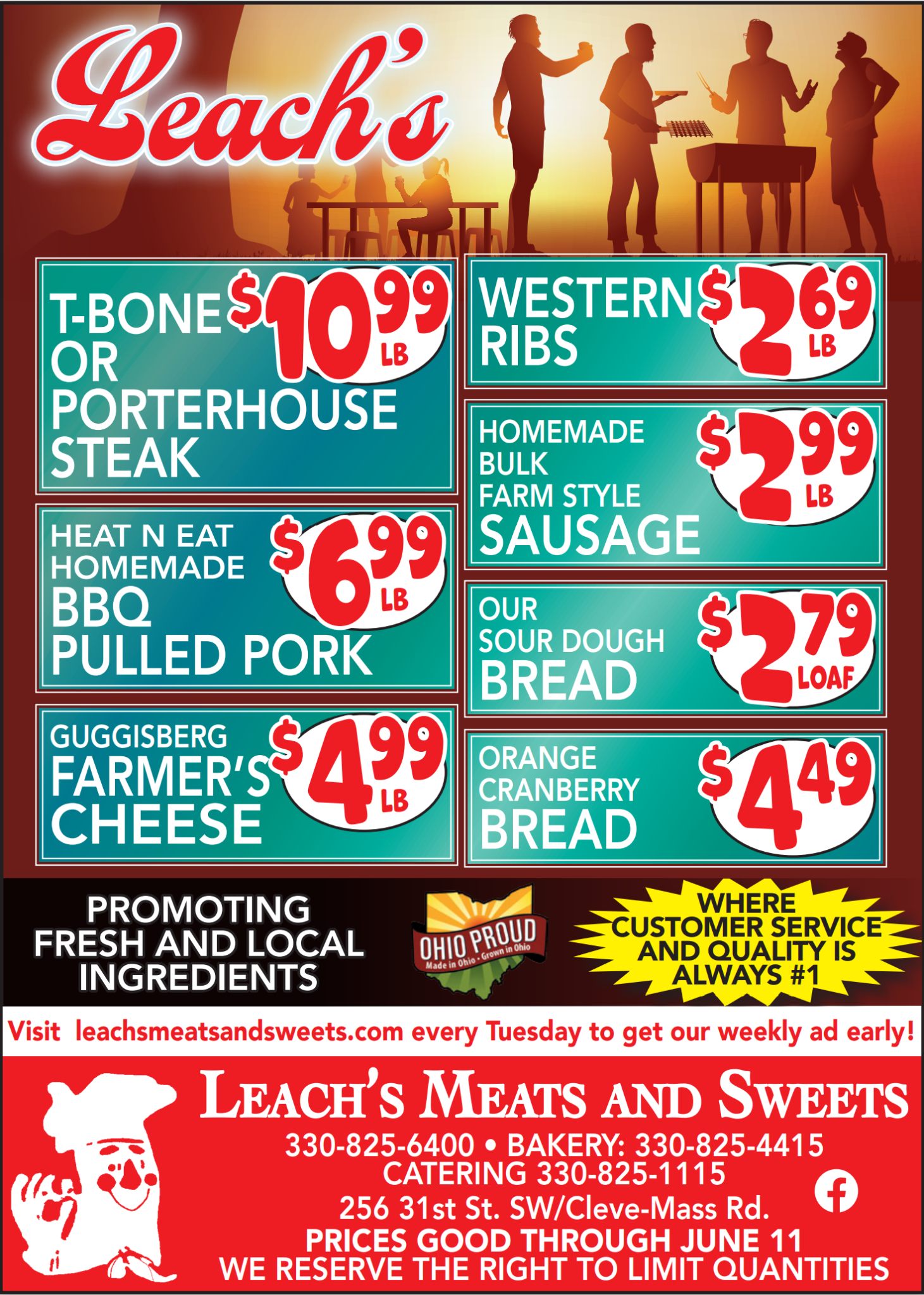 This Week’s Ad – Leach's Meats and Sweets – Meat, Bakery, and Catering ...